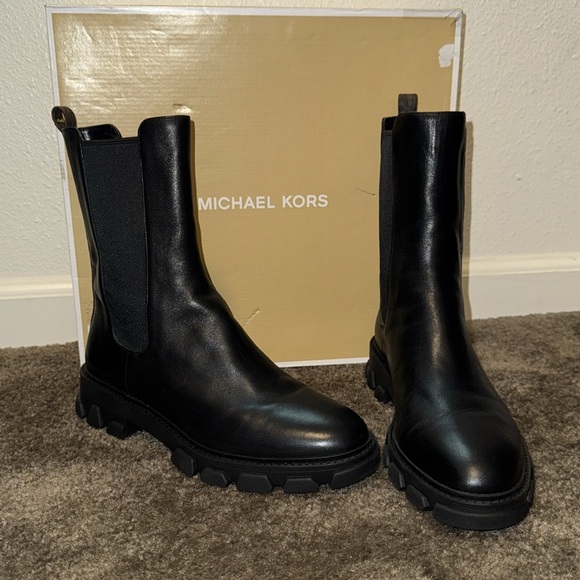 MICHAEL Michael Kors | Shoes | Michael Kors Ridley Chelsea Leather ...